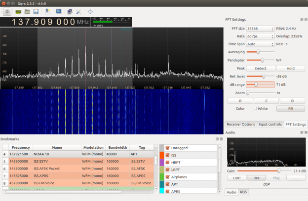 Recording Noaa Apt Signals With Gqrx And Rtl Sdr On Linux Lets Hack It